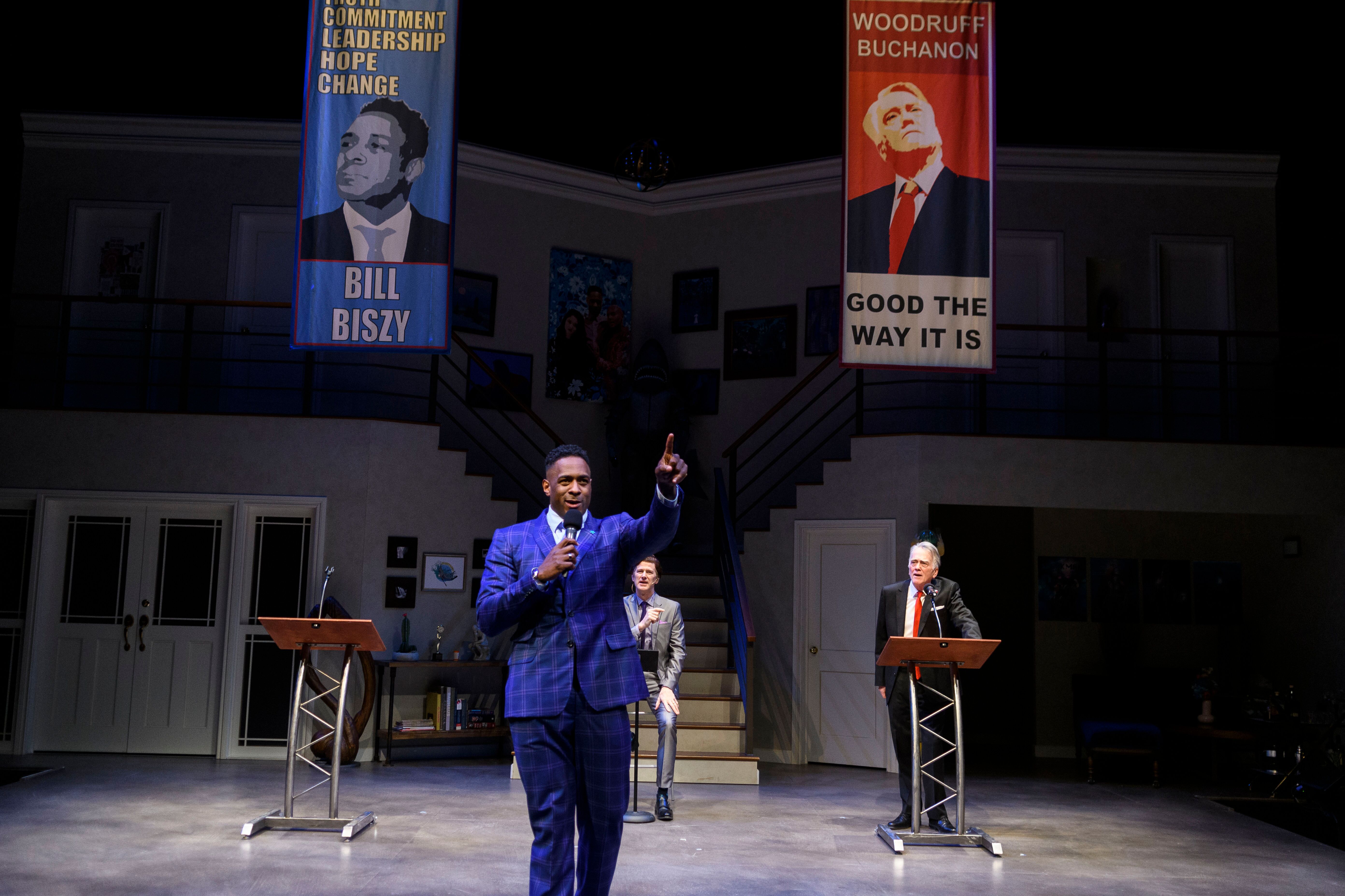 2 political comedies performed concurrently hit stage at Citadel ...