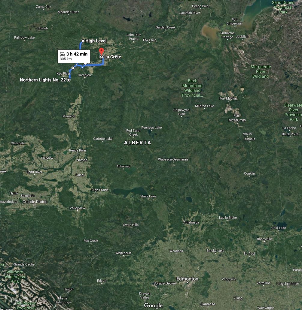 Wildfire leads to mandatory evacuation order near Mackenzie County ...