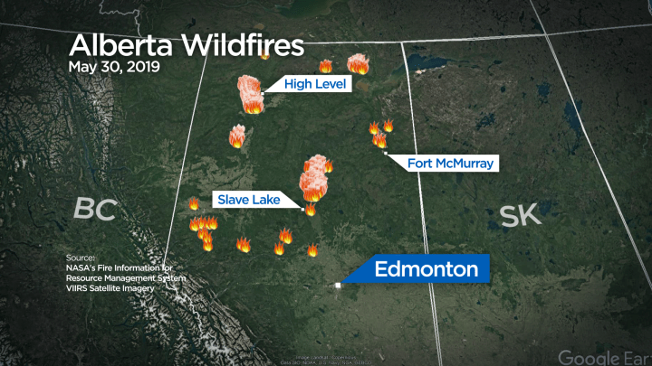 Special air quality statement covers nearly all Alberta due to wildfire ...
