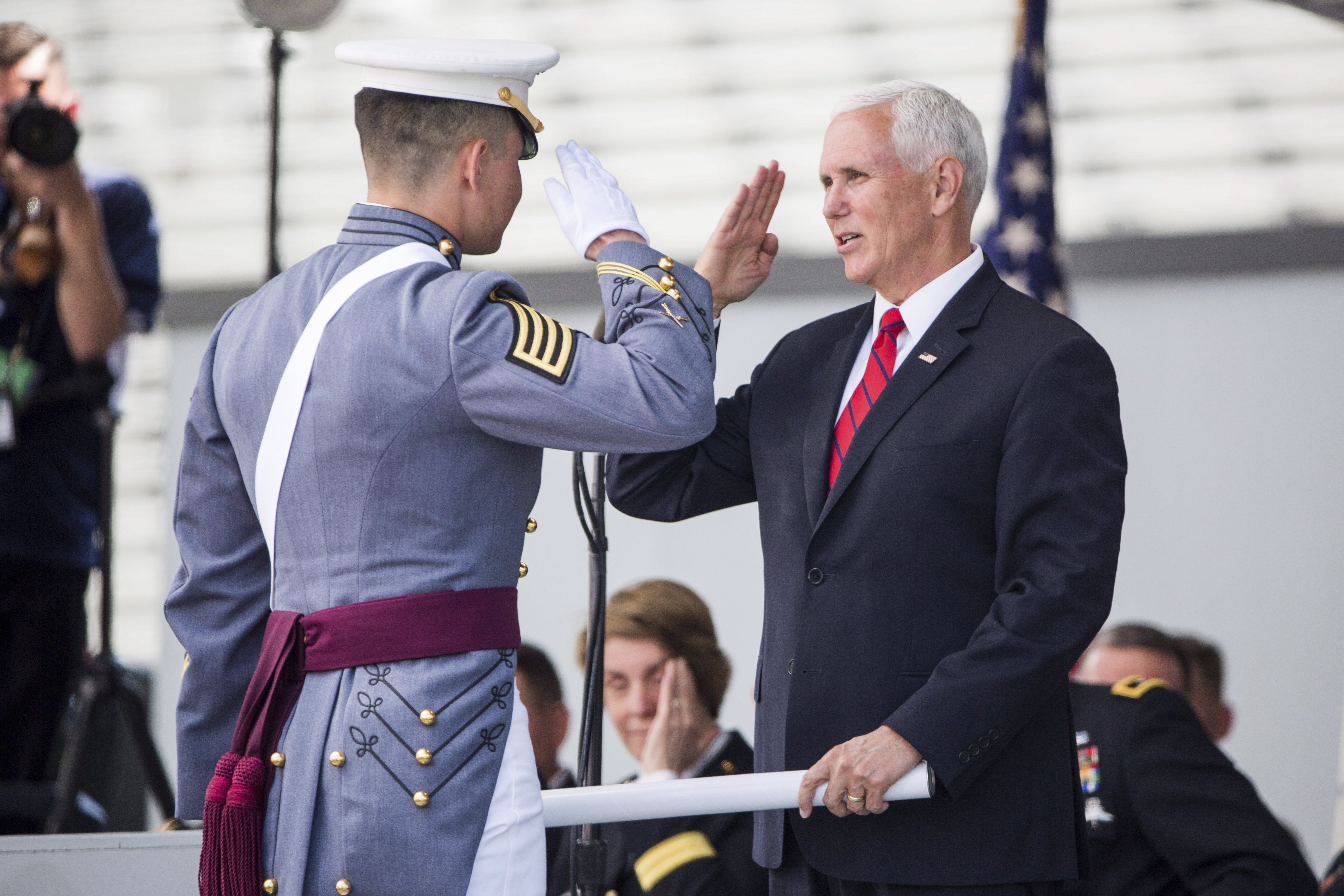 Pence tells West Point military graduates they will certainly see ...