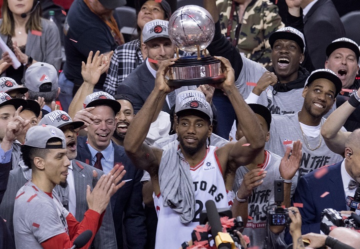 Toronto Raptors beat Milwaukee Bucks to win NBA Eastern Conference ...