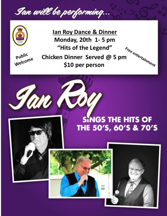 Ian Roy hits of the legends - GlobalNews Events