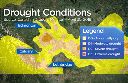 72 hours of steady rain soaks southern Alberta | Globalnews.ca