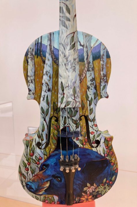 ‘One-of-a-kind’ violins, cello repurposed as art for Lethbridge youth ...