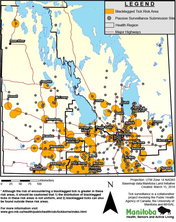 Tick-tock: Ticks are spreading across Canada. Here are their new homes ...