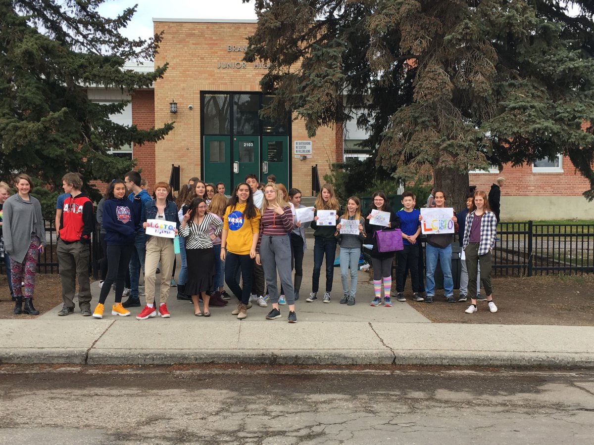 Student-led walkout across Alberta Friday opposing government’s GSA ...