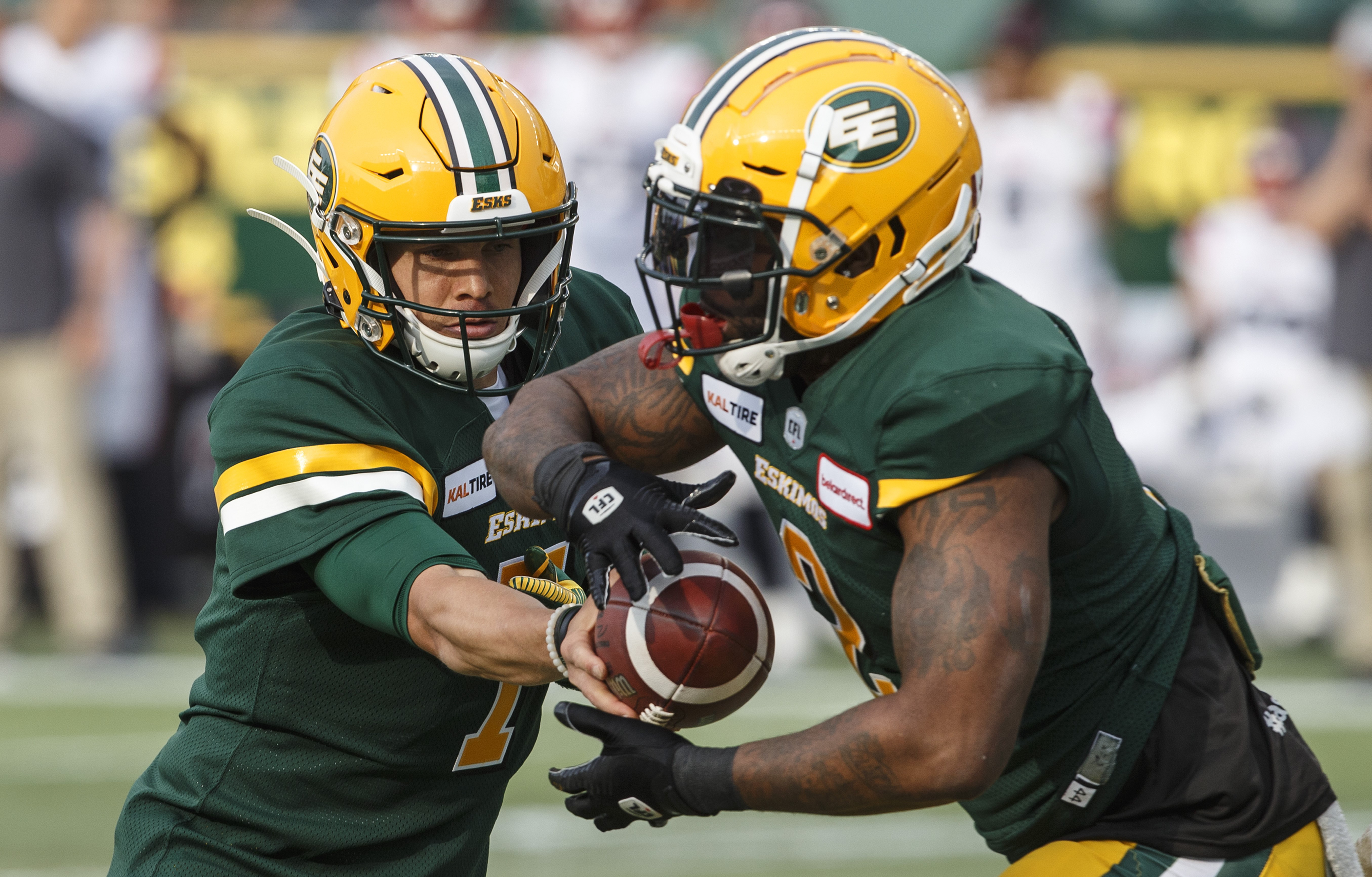 Edmonton Eskimos Trevor Harris and C.J. Gable among CFL players of the ...