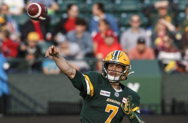 Harris leads Edmonton to 32-25 win over Alouettes in Eskimos’ home ...