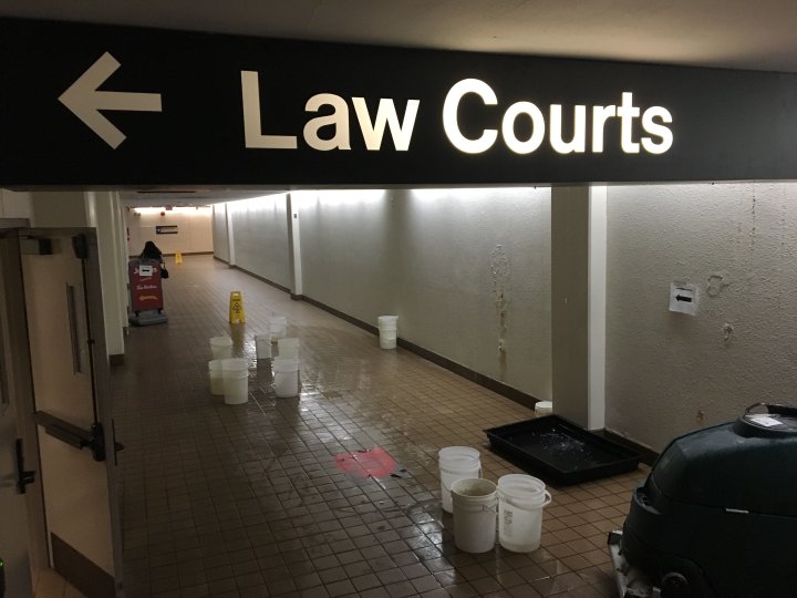 Edmonton courthouse floods amid heavy rainfall across Alberta ...