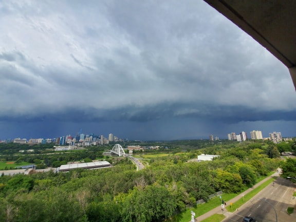 Wild weather in central Alberta Friday includes tornado warning and ...
