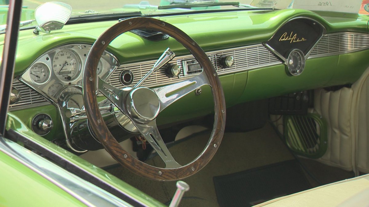 In photos: Classic car lovers cruise through history at annual Edmonton ...