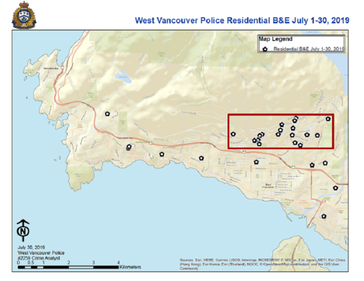 West Vancouver police say a home was broken into nearly every day in ...