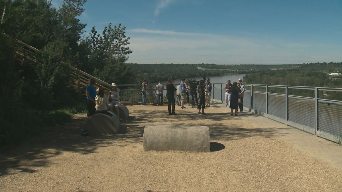 Revamped ‘End of the World’ lookout officially reopens in Edmonton ...