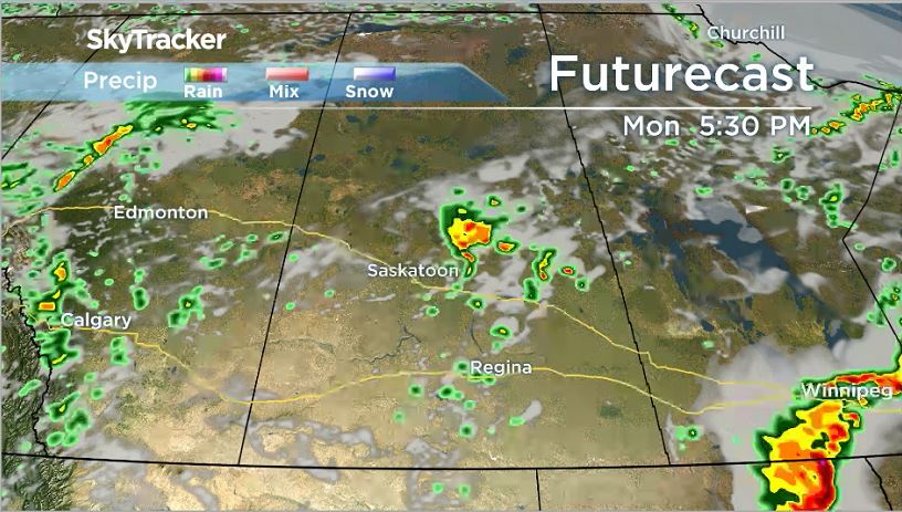Saskatchewan weather outlook: thunderstorm risk continues | Globalnews.ca