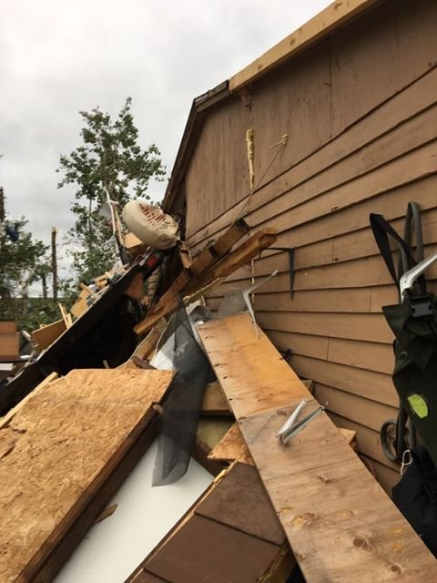 Environment Canada confirms tornado touched down in central Alberta on ...