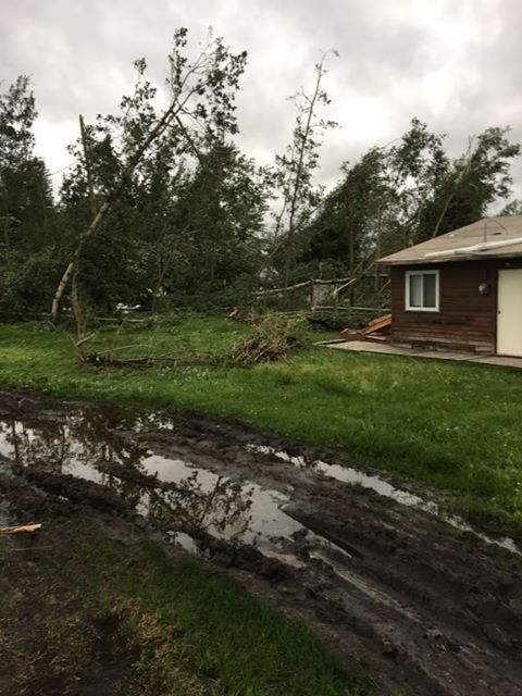 Environment Canada confirms tornado touched down in central Alberta on ...