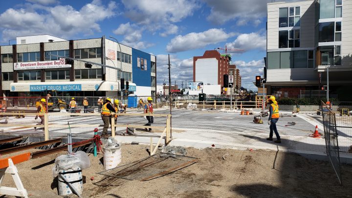 97 Street intersection in downtown Edmonton will reopen Wednesday night ...