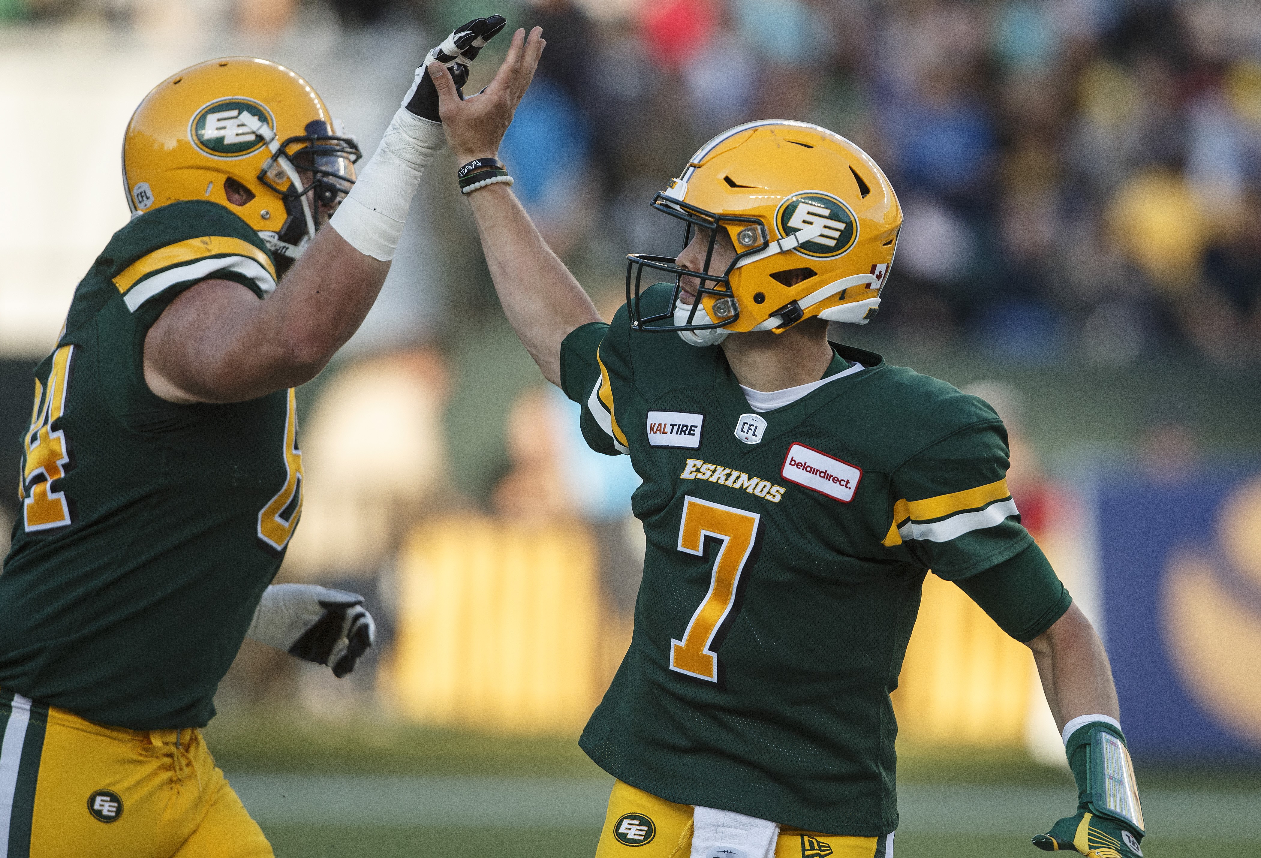 Share of 1st place in CFL West on the line Saturday as Eskimos visit ...