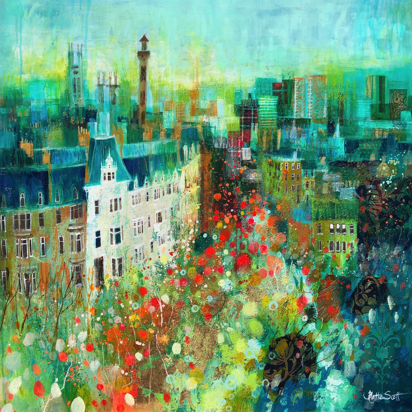 Blythe Scott: “Paint the Town Red!” - GlobalNews Events