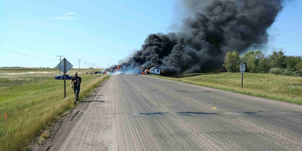 3 people from Saskatoon killed in fiery multi-vehicle crash in central ...