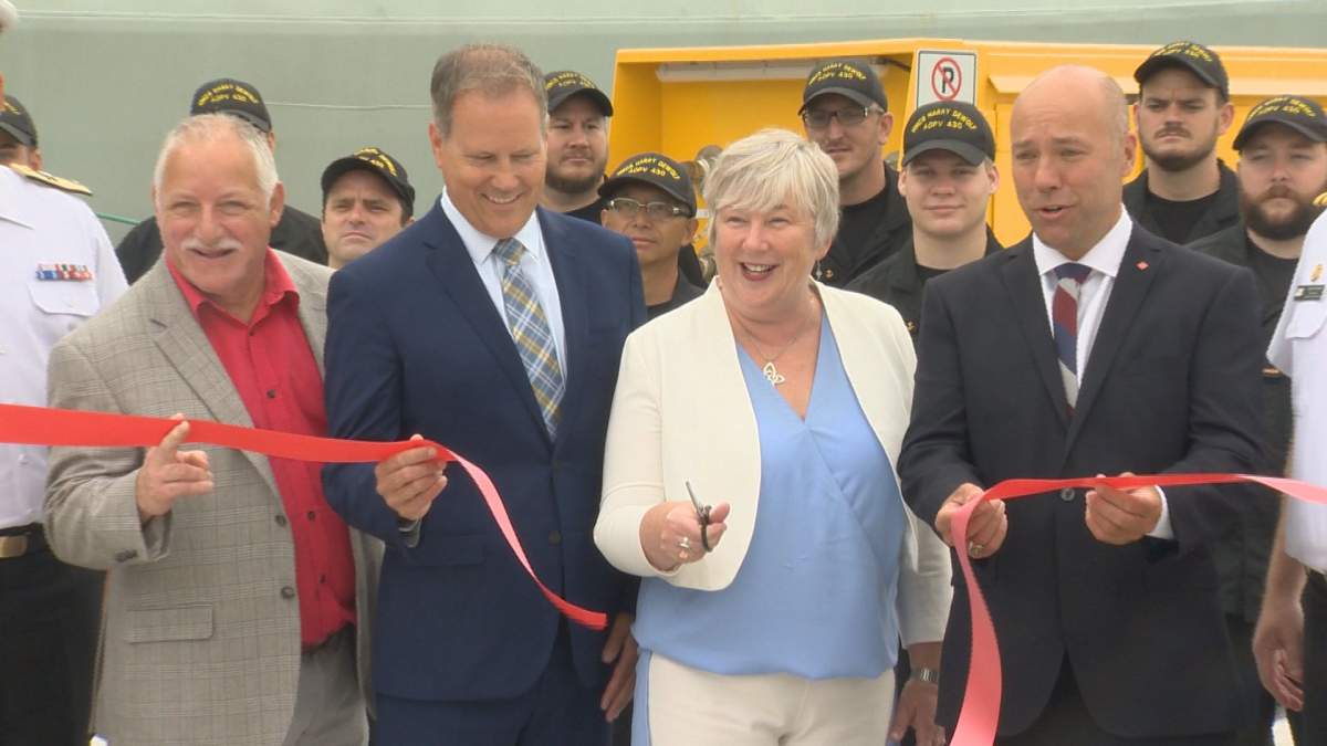 $113M Jetty NJ unveiled at ribbon cutting event at CFB Halifax ...