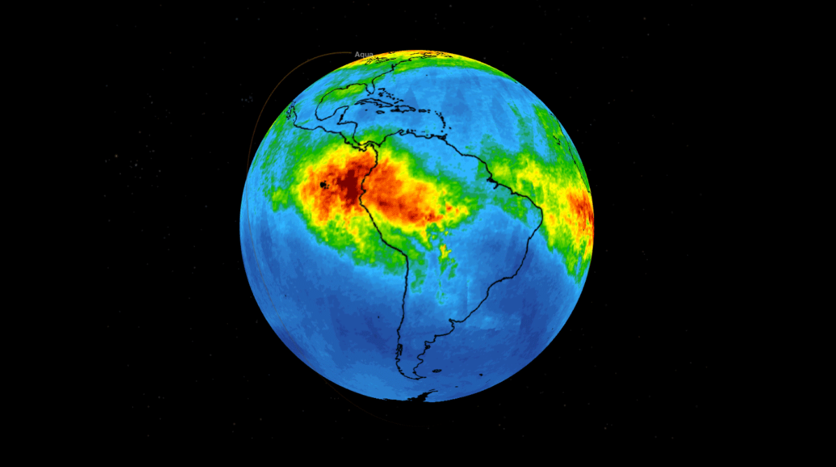Amazon fires turn atmosphere from green to red with carbon monoxide in ...