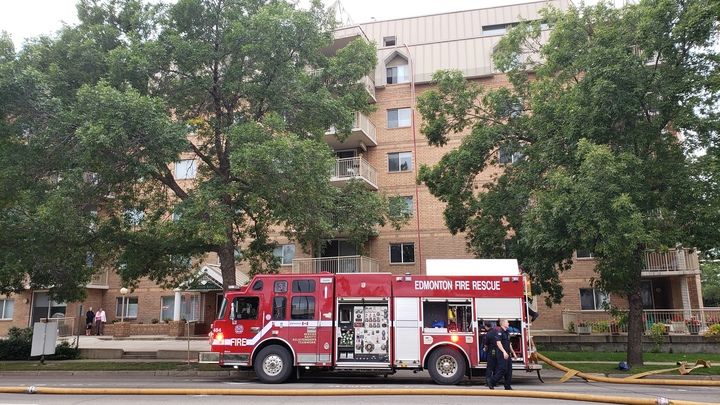 Residents allowed to return to Old Strathcona building after fire ...