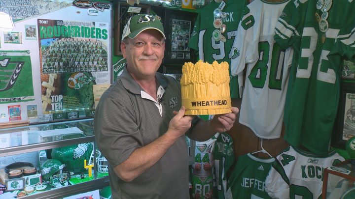 Fan’s Saskatchewan Roughrider collection growing in size and popularity ...