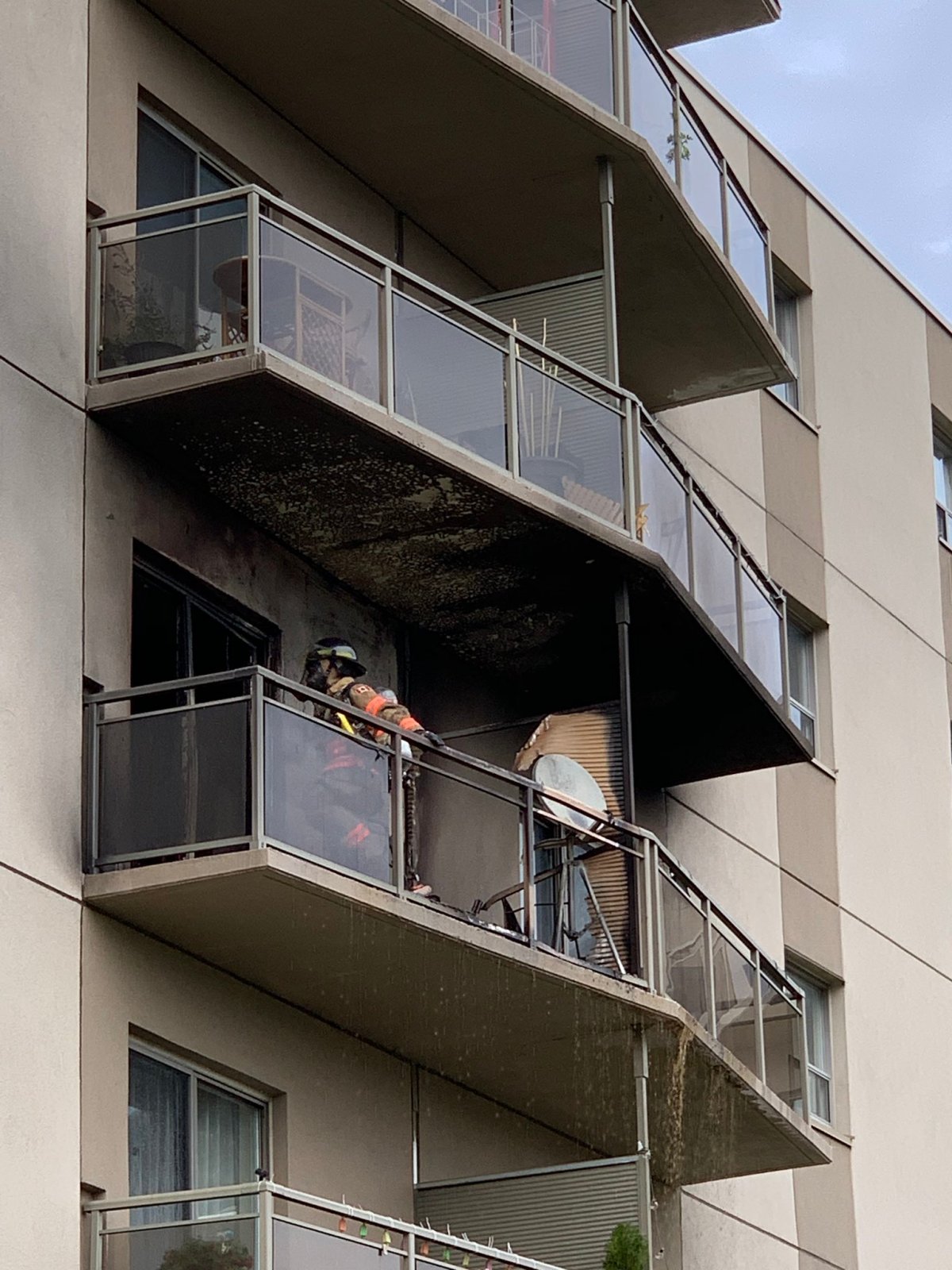 No injuries reported in west London balcony blaze: fire officials ...