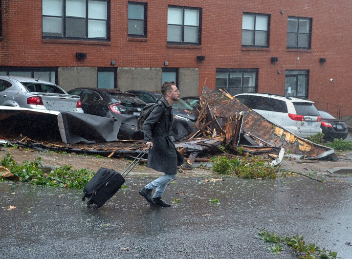 IN PHOTOS: Hurricane Dorian arrives in Atlantic Canada | Globalnews.ca