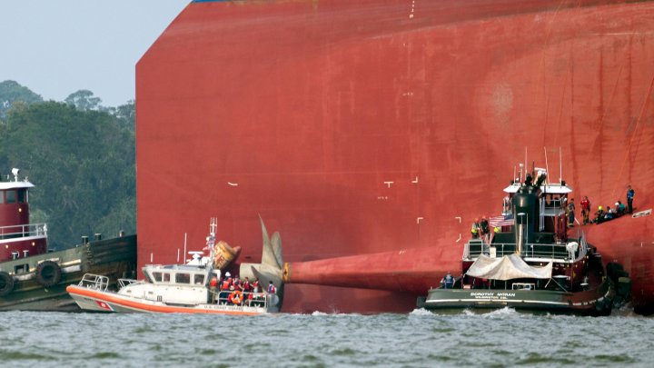 4 missing crew members rescued after cargo ship overturns near Georgia ...