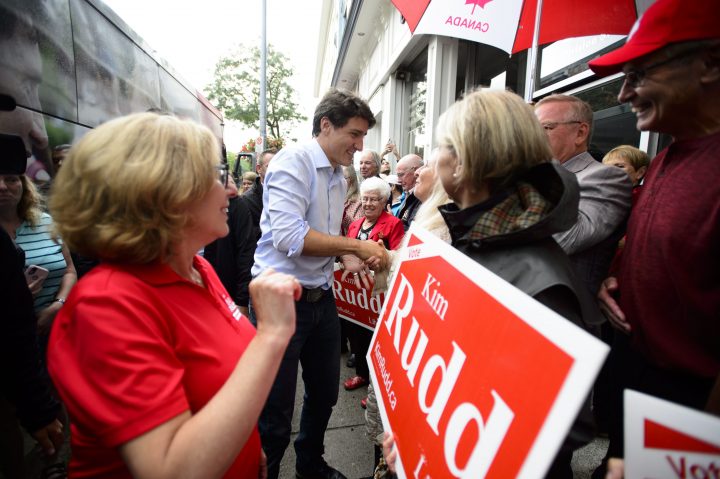 Trudeau campaigns in key region of southern Ontario - National ...