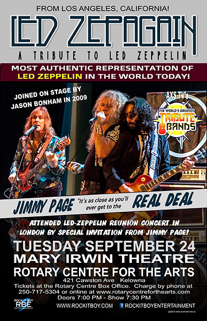 Led Zepagain – A Tribute to Led Zeppelin - GlobalNews Events