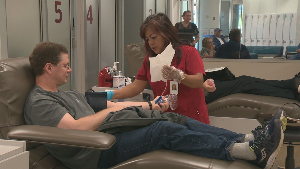 Newly renovated Edmonton blood donor clinic aims to enhance experience ...