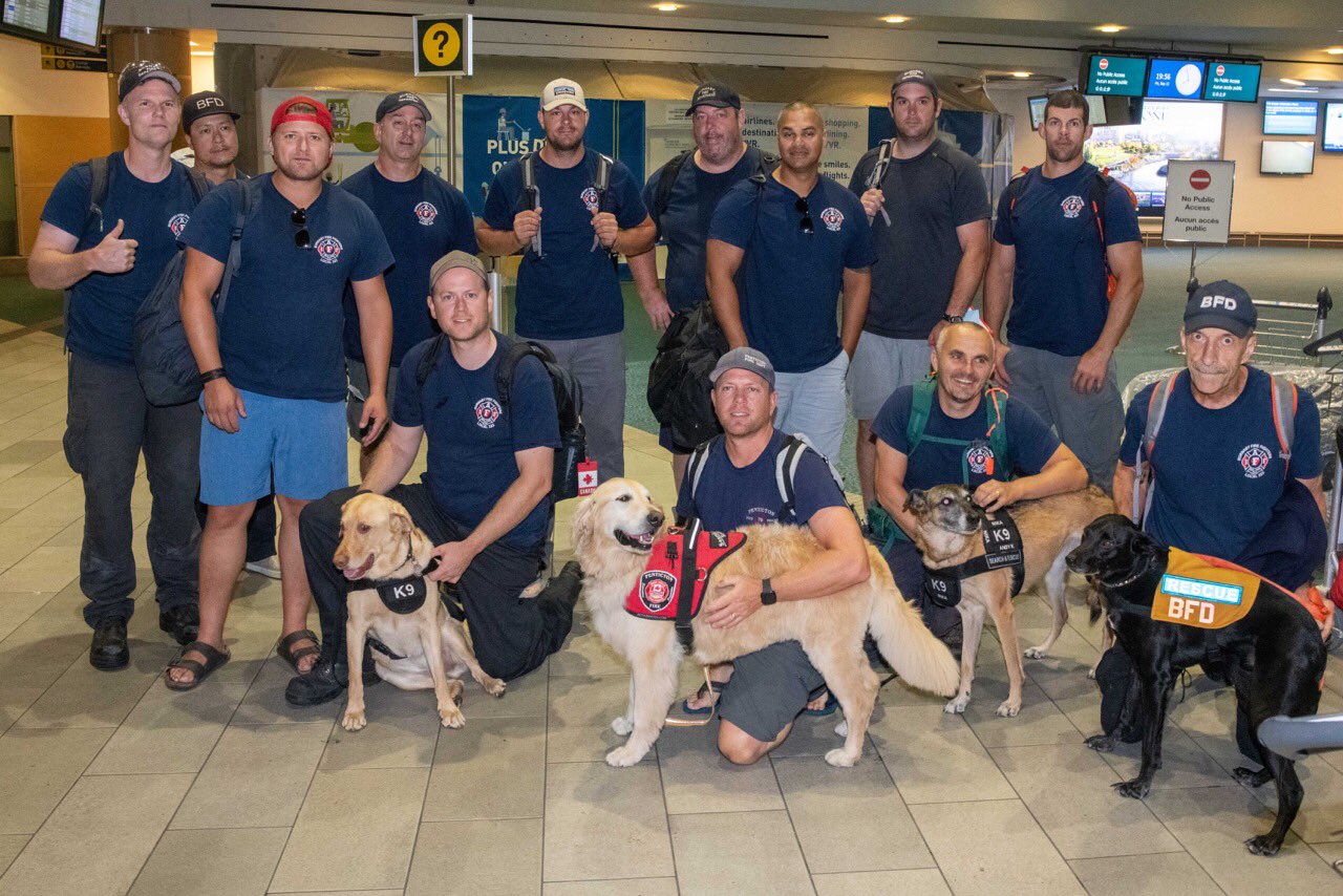 B.C. firefighters return home after saving Canadians from Dorian ...