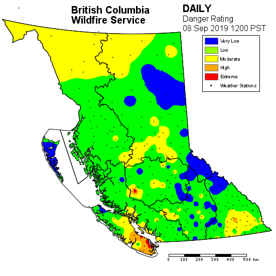 Rain helps BC Wildfire crews get upper hand on fires near Peachland ...