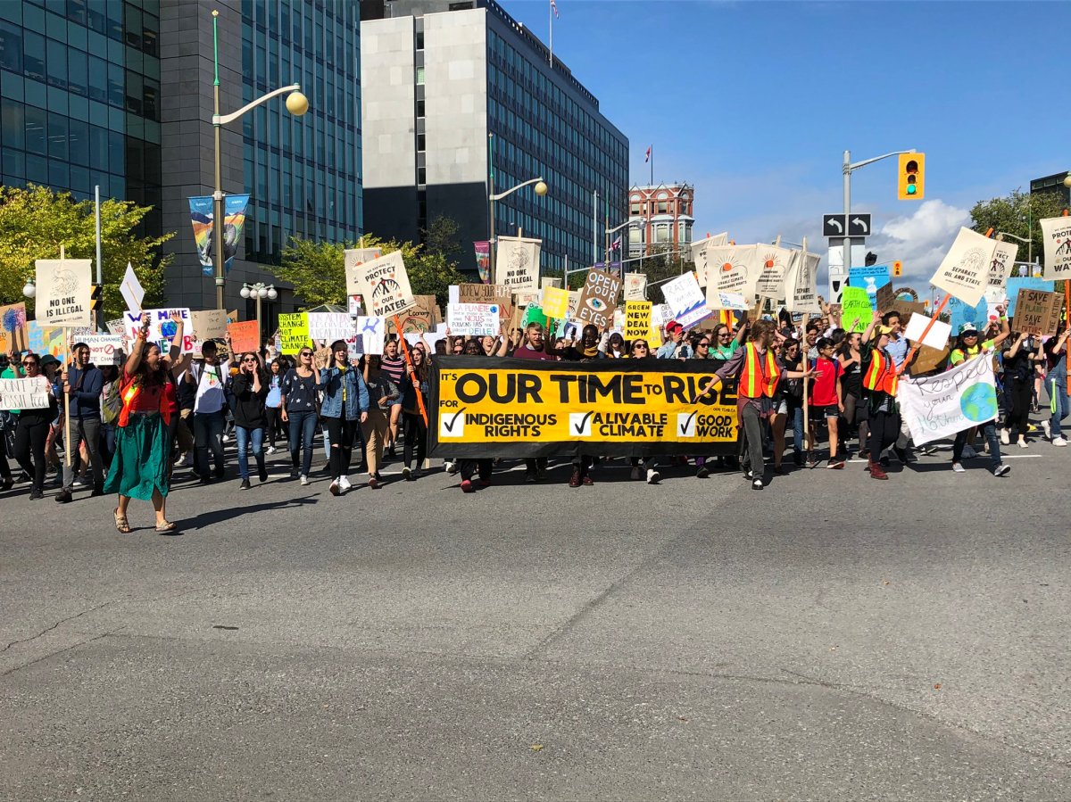 Thousands hit the streets of Ottawa calling for action on climate ...