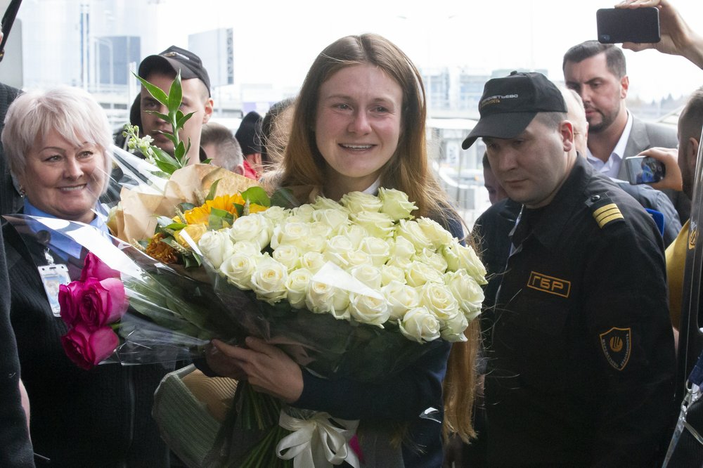 Russian agent Maria Butina returns to Moscow after release from U.S ...