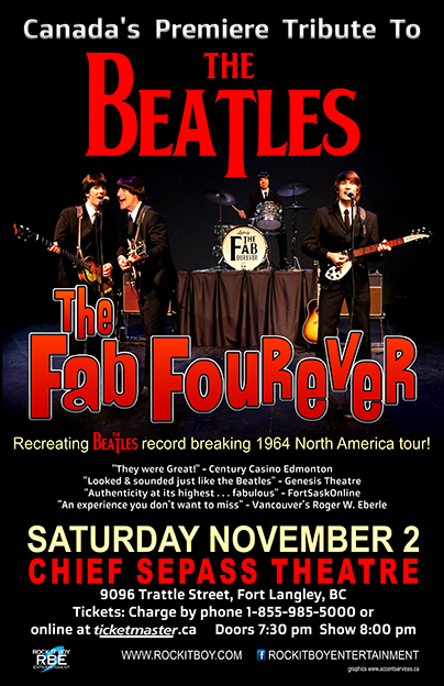 THE FAB FOUREVER Canada’s Premier Tribute to the Beatles - GlobalNews ...