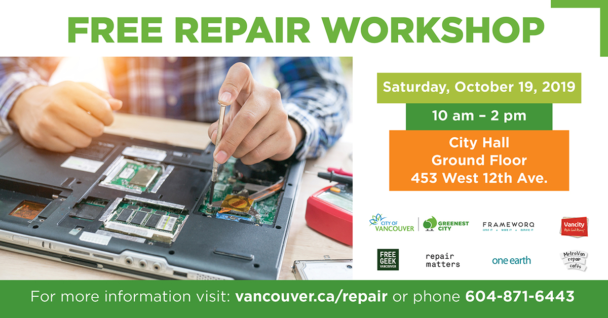 International Repair Day at the City Hall - GlobalNews Events