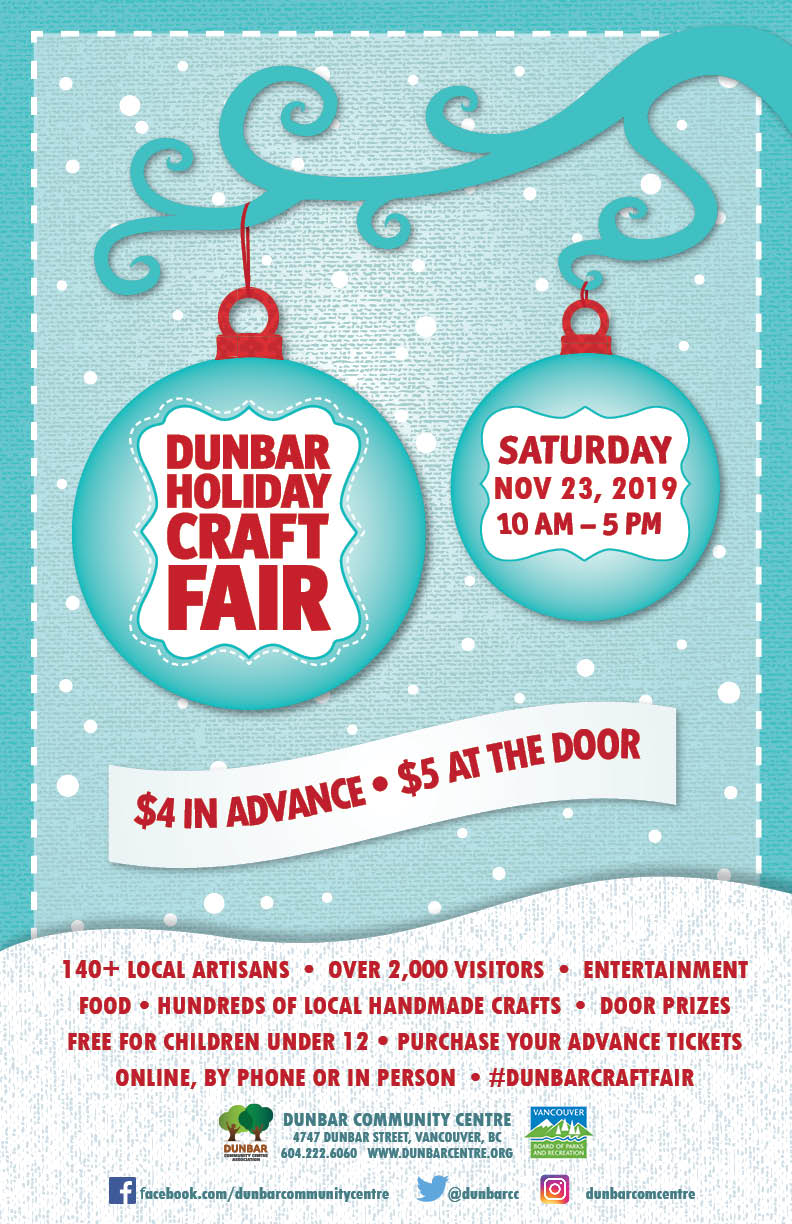 The 37th Annual Dunbar Holiday Craft Fair - GlobalNews Events