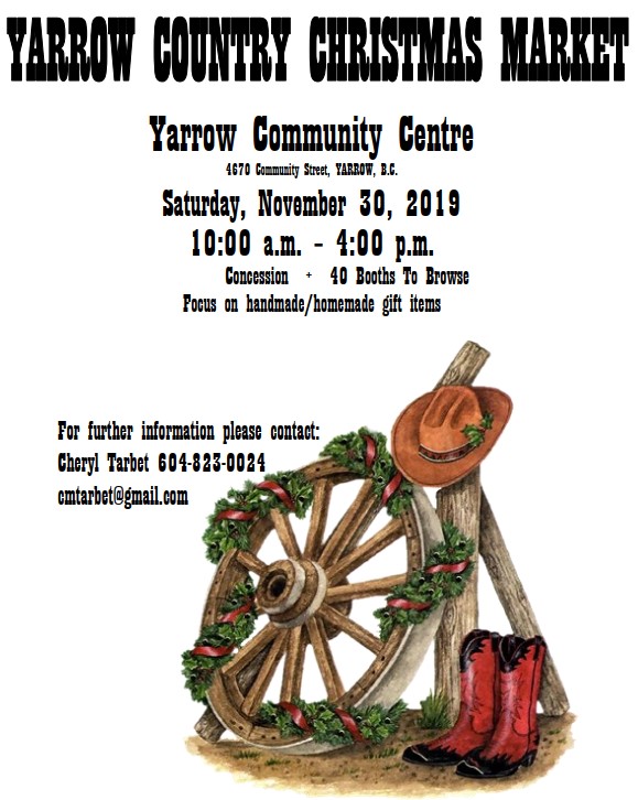 Yarrow Country Christmas Market - GlobalNews Events