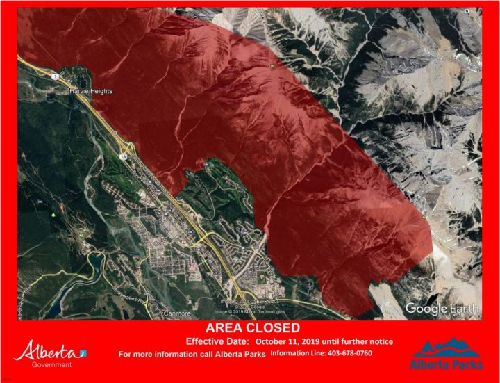 Large area of Kananaskis Country closed after bear ‘made contact with ...