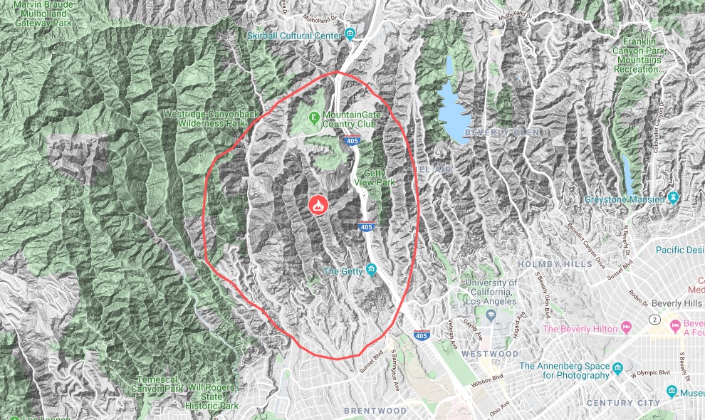 As California wildfires rage near the Getty Museum, a priceless archive ...