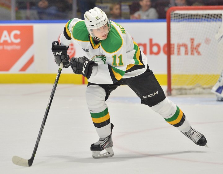 Connor McMichael named OHL Player of the Week for 2nd time this season ...