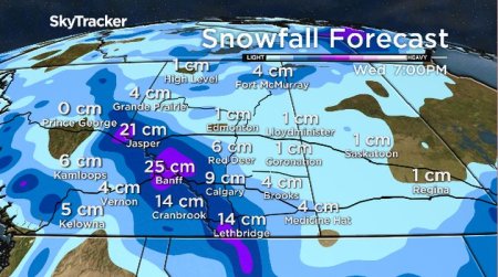 Snow, strong wind and 20-degree temperature drop expected in parts of ...