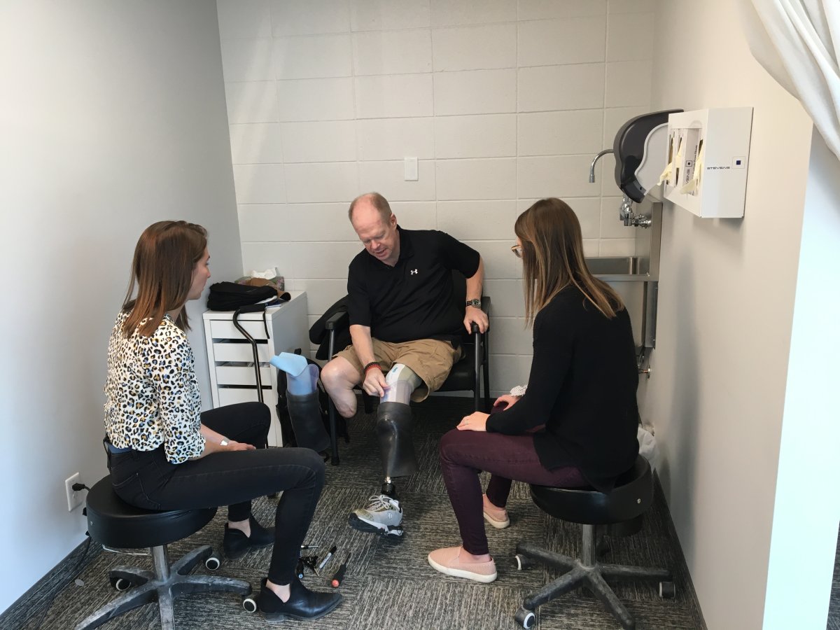 Life after double amputation: How a Calgary man is giving hope to ...