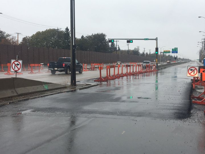 Traffic light removal marks 1st major step in Yellowhead Trail freeway ...