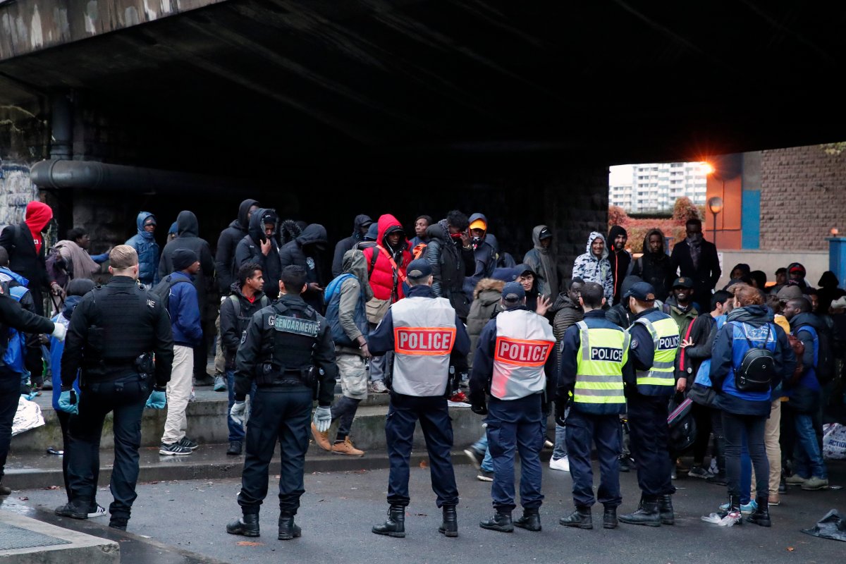 French police dismantle migrant camps in Paris as immigration measures ...