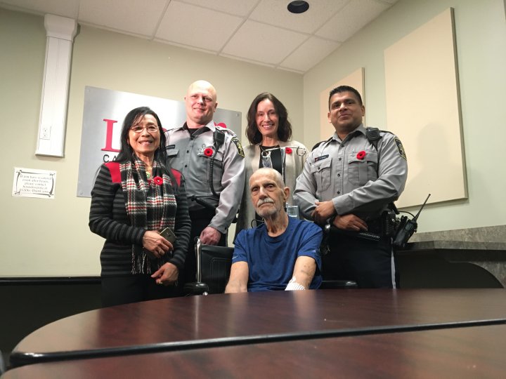 Calgary Transit peace officers reunite with the senior they saved ...